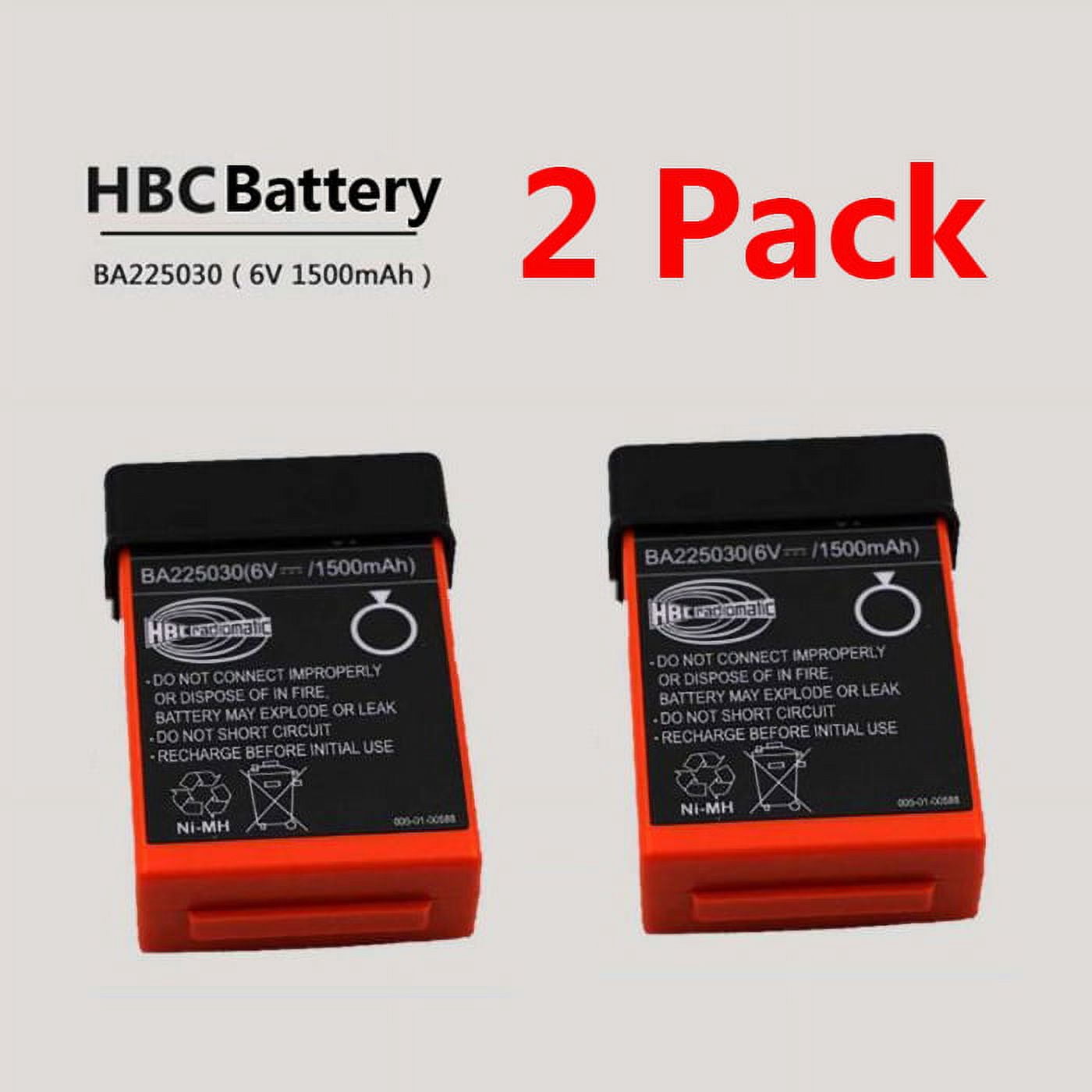 (1-10 Pack) Replacement BA225030 6V 1500mAh Ni-Mh Battery For HBC Pump ...