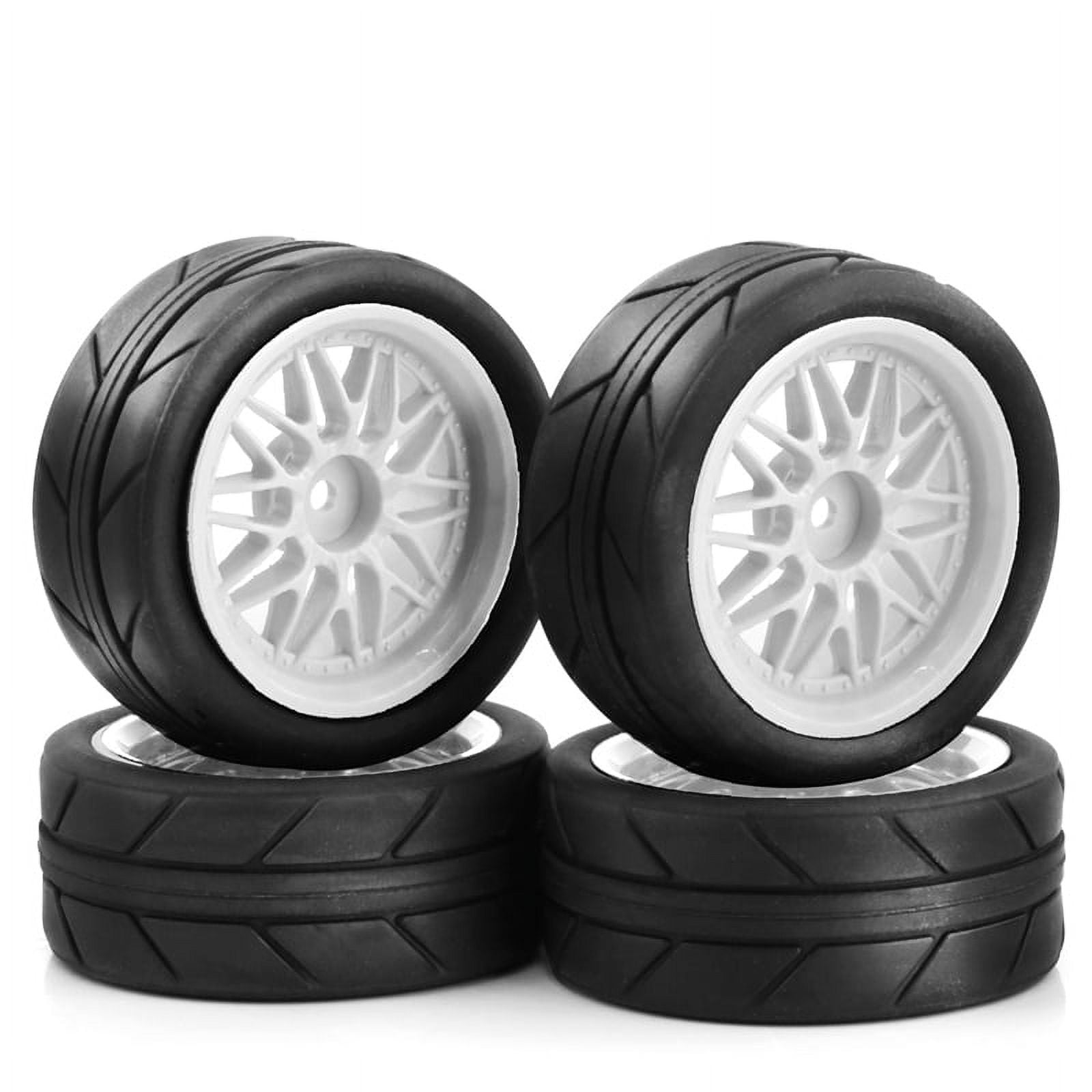 1/10 RC Drift Tires 65mm on Road Racing Car Wheels Tyres for TT01 TT02 ...