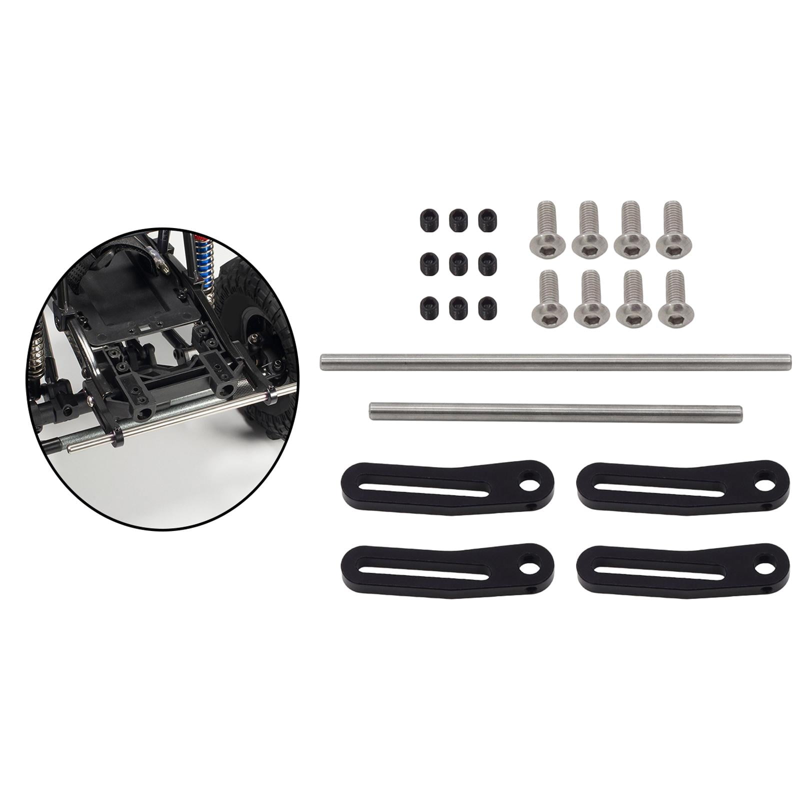 1/10 RC Front Rear Bull Bar RC Bull Bar Body DIY ,Metal, Durable ...