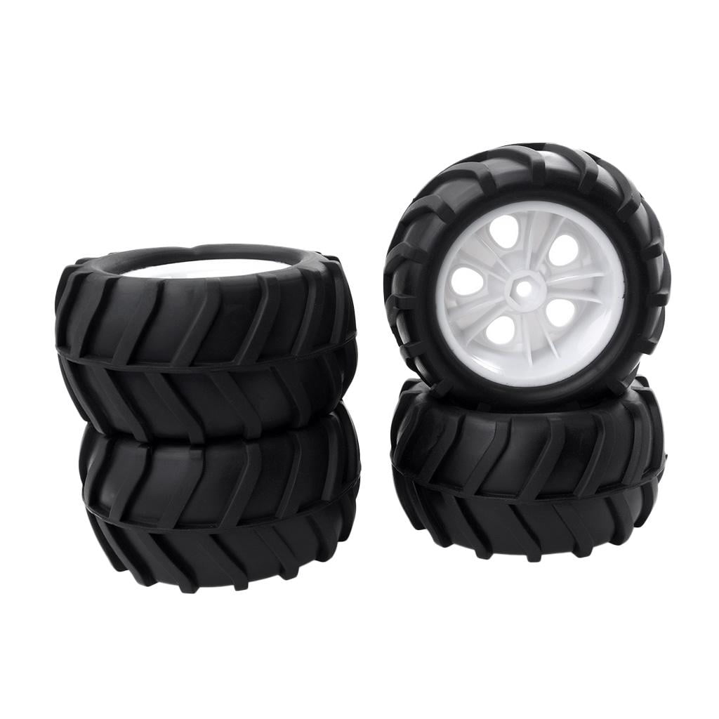 1/10 RC Tires Tyres 4x For HSP HPI ZD Racing Model Toy - Walmart.com