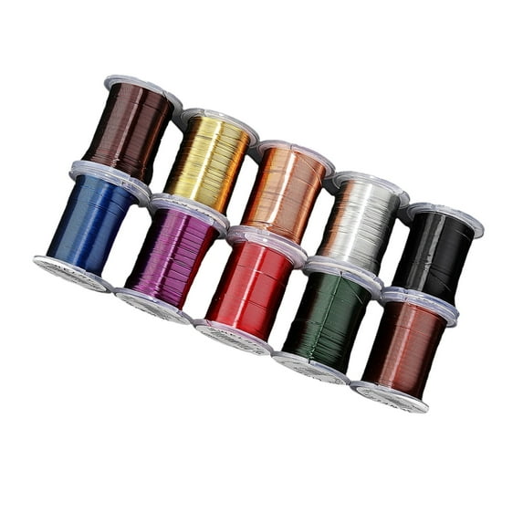 1. 10 Rolls Stretchy Jewelry String - Soft Elastic Cord for Bracelets ...