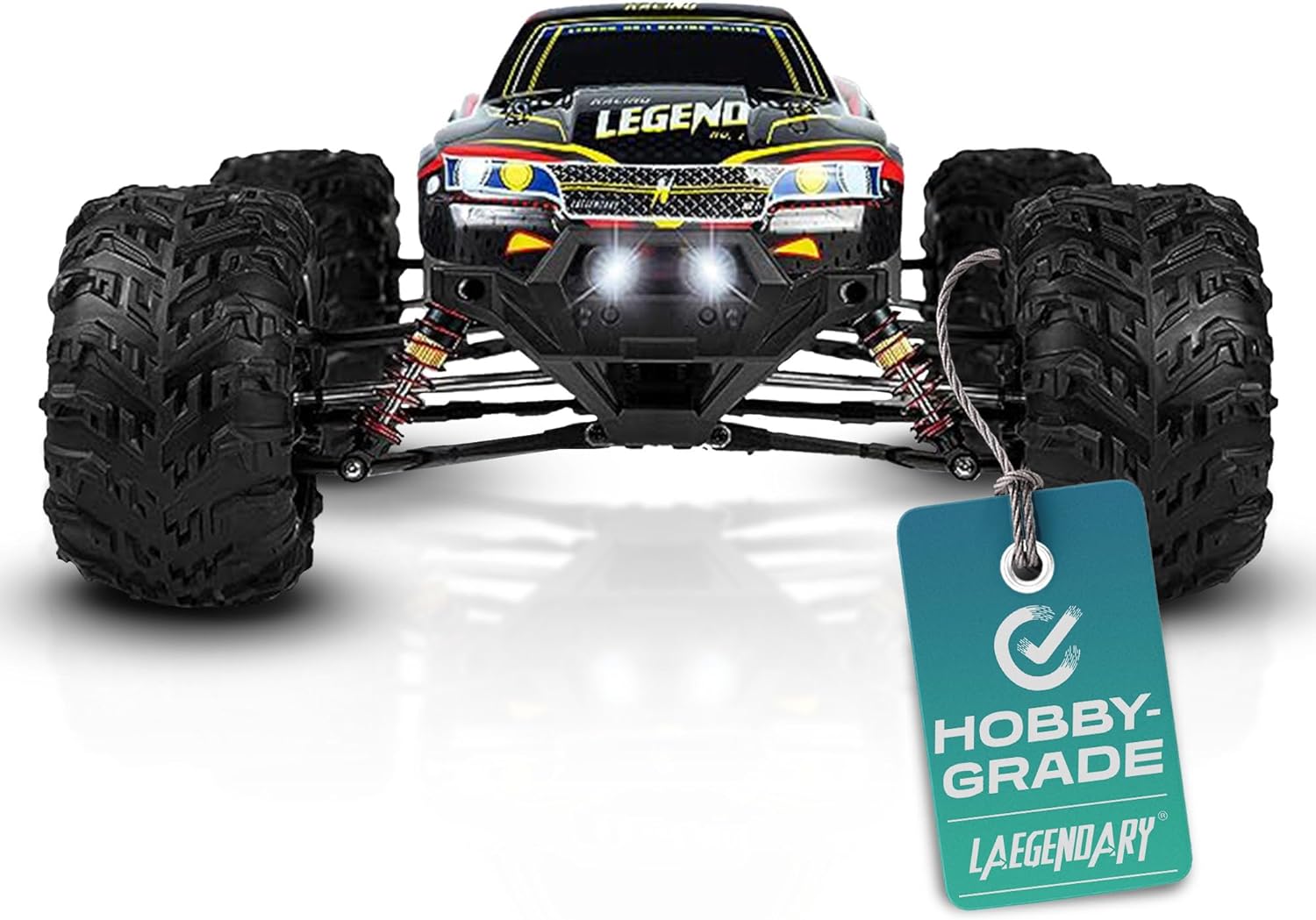 Redcat Racing Volcano EPX 1:10 Scale Electric 19T Monster Truck, Red ...