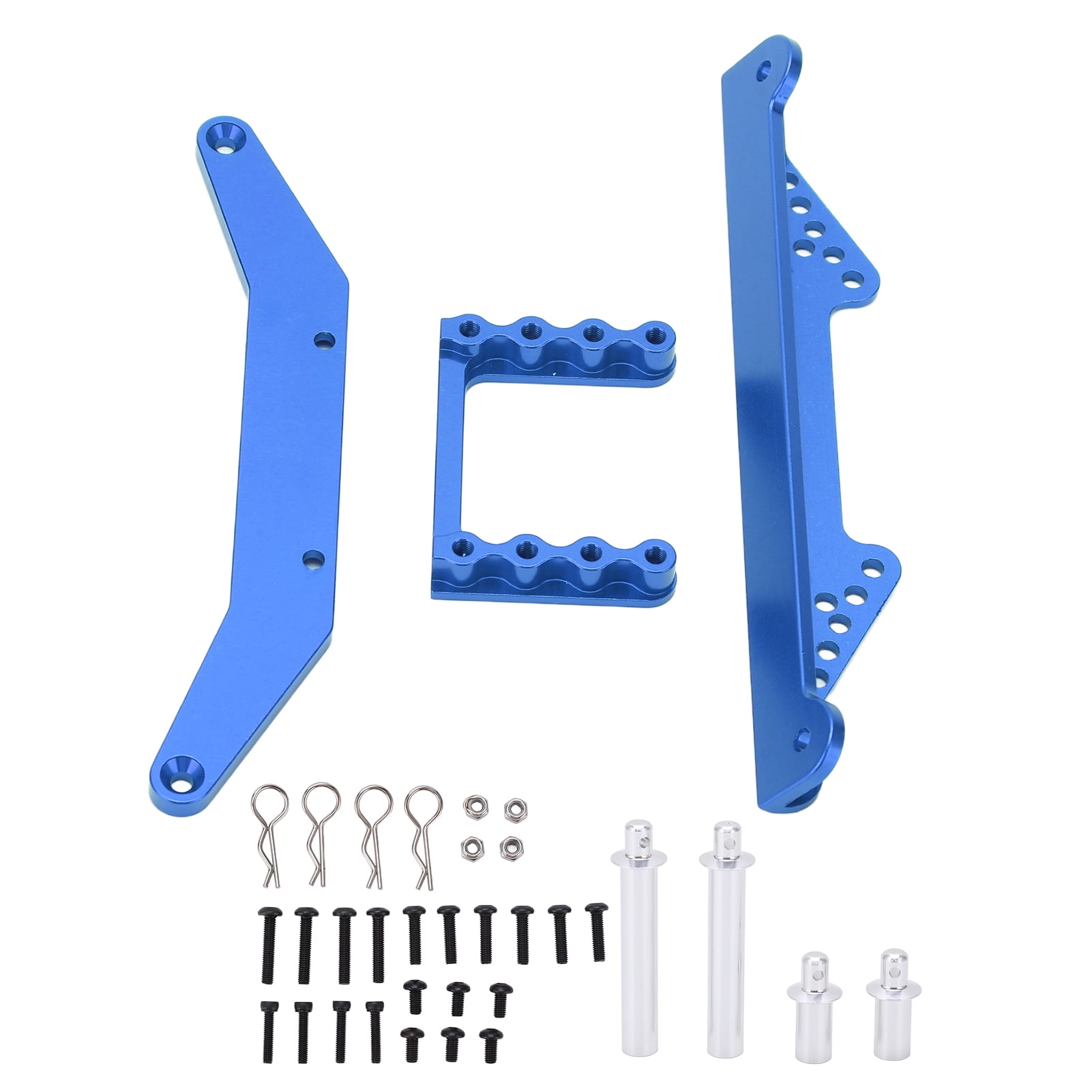 1/10 Scale RC Car Shell Support Bracket - Blue Post Column Holder for ...