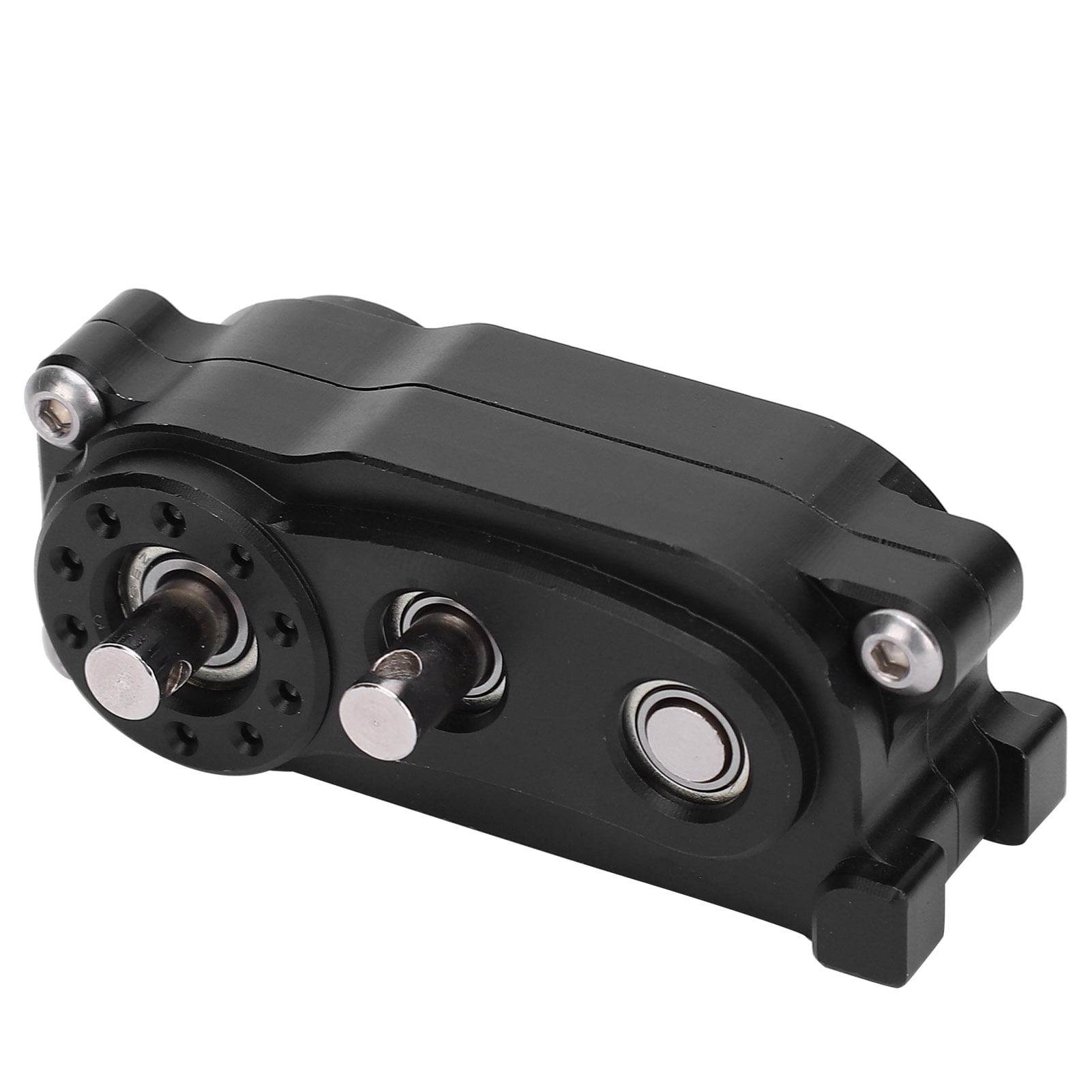 1/10 Scale RC Crawler Car Black Metal Chassis Frame, 313mm Wheelbase ...