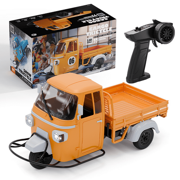 1:10 Three-Wheel RC Car Toy , Rear-Drive Full-Proportional High-Speed ...