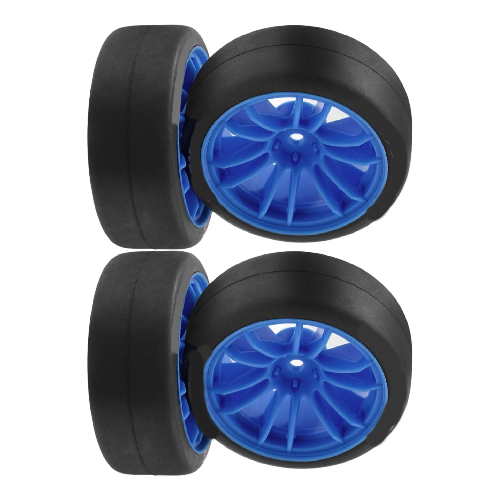 1/10 Wheel Tires Rubber Wheel Supplies for Car Toy Remote Control ...