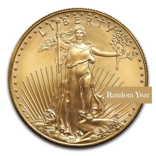 1/10 oz Gold American Eagle Coin(Random Year) - Walmart.com