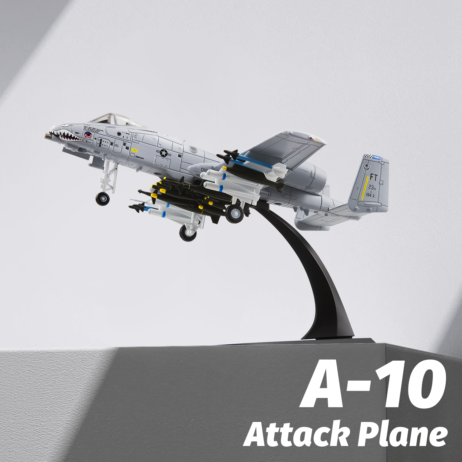 1/100 F14 Tomcat Model Skeleton Fighter（Foldable Wings） Attack Plane ...