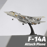1/100 F14 Tomcat Model Skeleton Fighter（Foldable Wings） Attack Plane ...