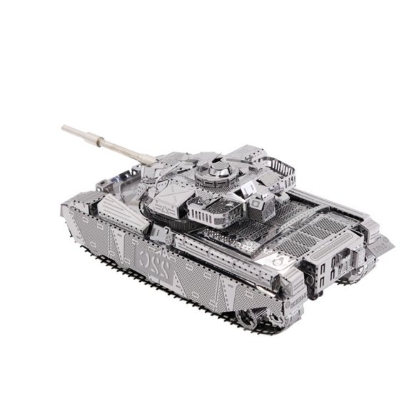 1:100 Scale 3D Metal Kits Chief Tank MK50 Military DIY Model ...