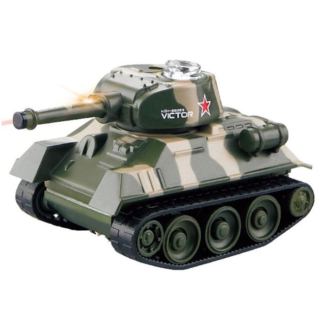 1:100 Scale Mini Tiger RC Tank Model ImitateRemote Radio Remote Control ...
