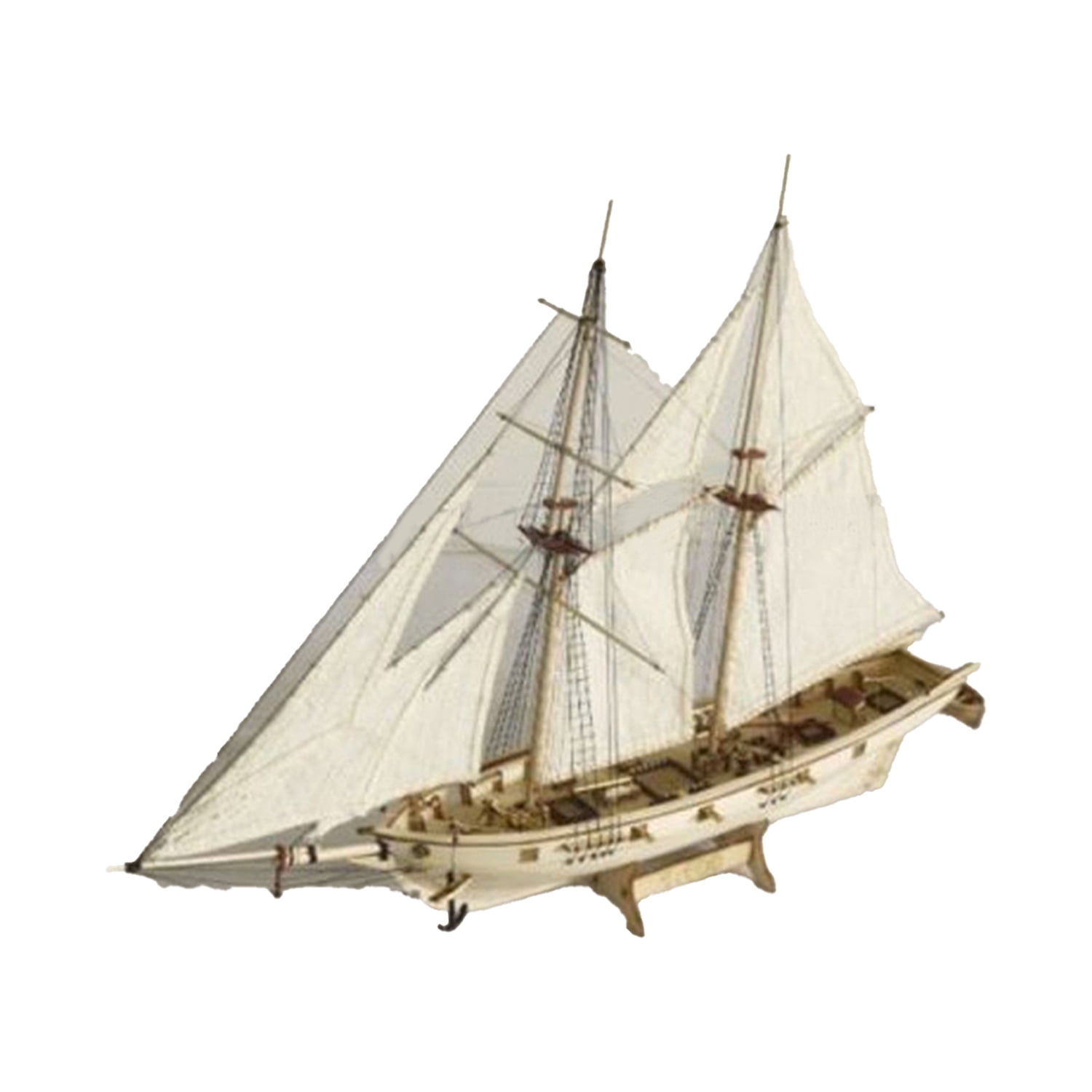 1:100 Scale Wooden Wood Sailboat Ship Kits,Wooden Ship Model Kit,Home ...