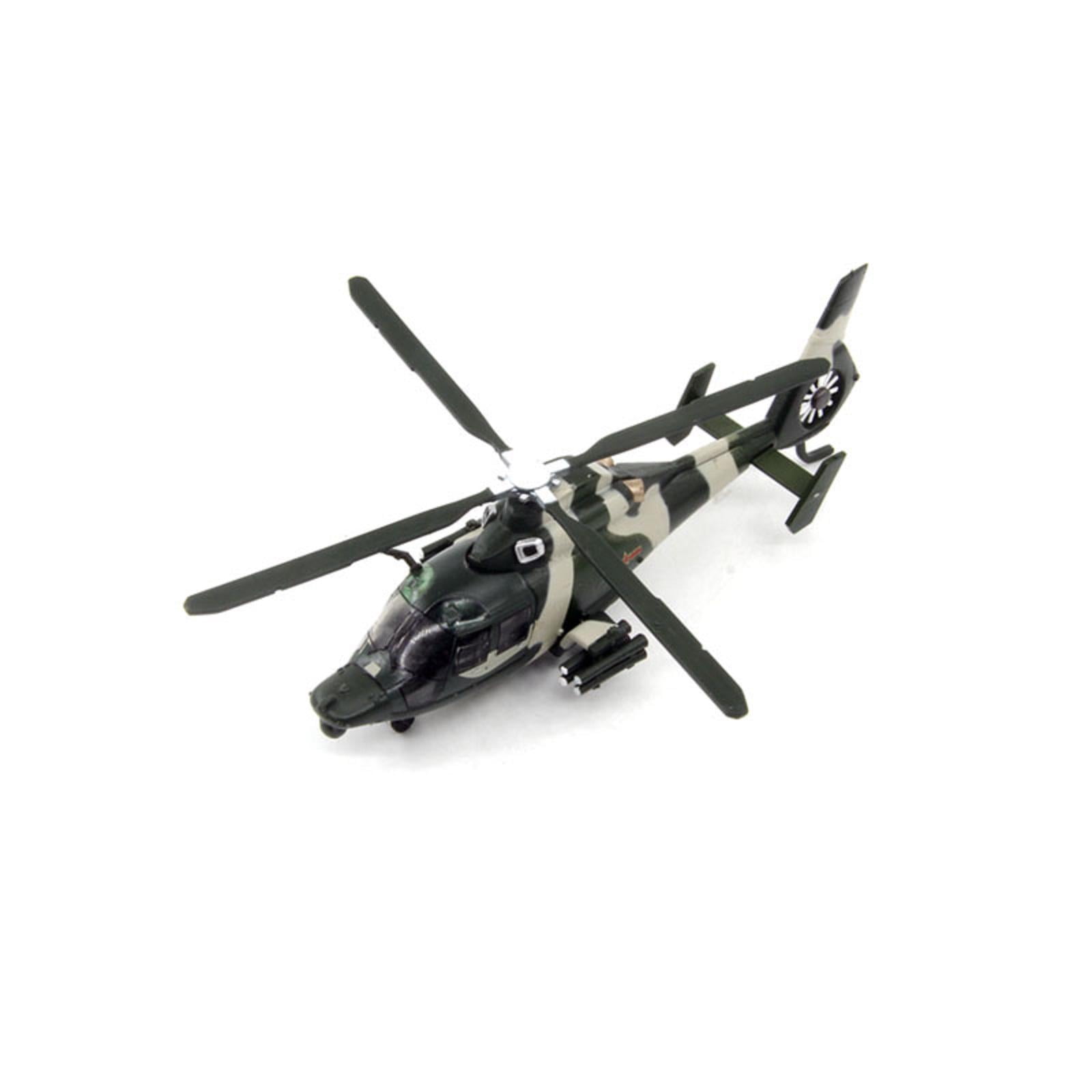 1:100 Simulation Chinese Air Force Helicopter WZ-9 Fighter Military ...