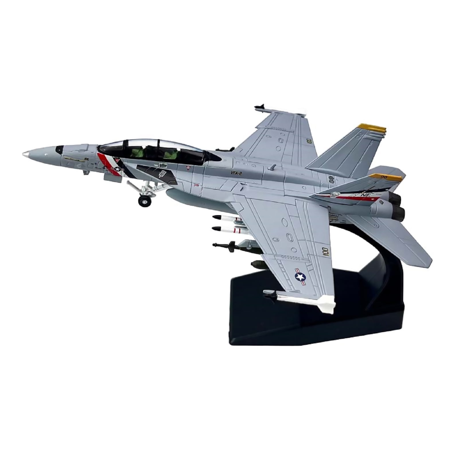 1/100 scale F/A-18 F18 Super Hornet Bounty Hunters Fighter jet Alloy ...