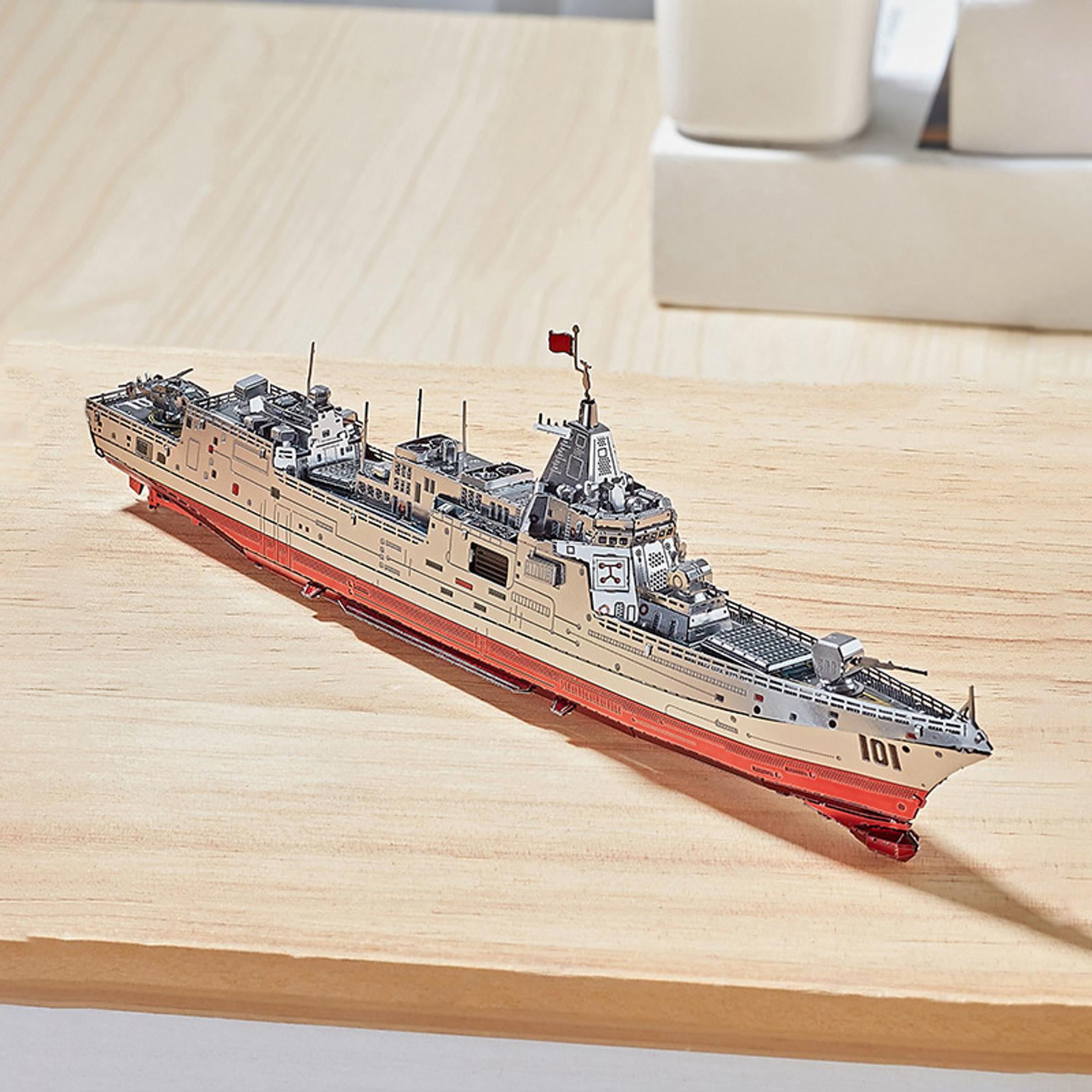 1: 1000 3D Metal Ship Kits C22210 055 Destroyer Model Warship Model ...