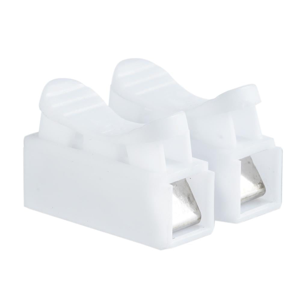 1-100pcs 10A 220V 2 Pin Push Quick Wire Cable Connector Wiring Terminal ...
