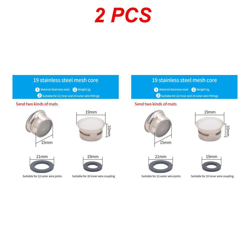 1~10PCS Basin Tap Filter-Tap Aerator- Faucet Plastic Insert Replacement ...