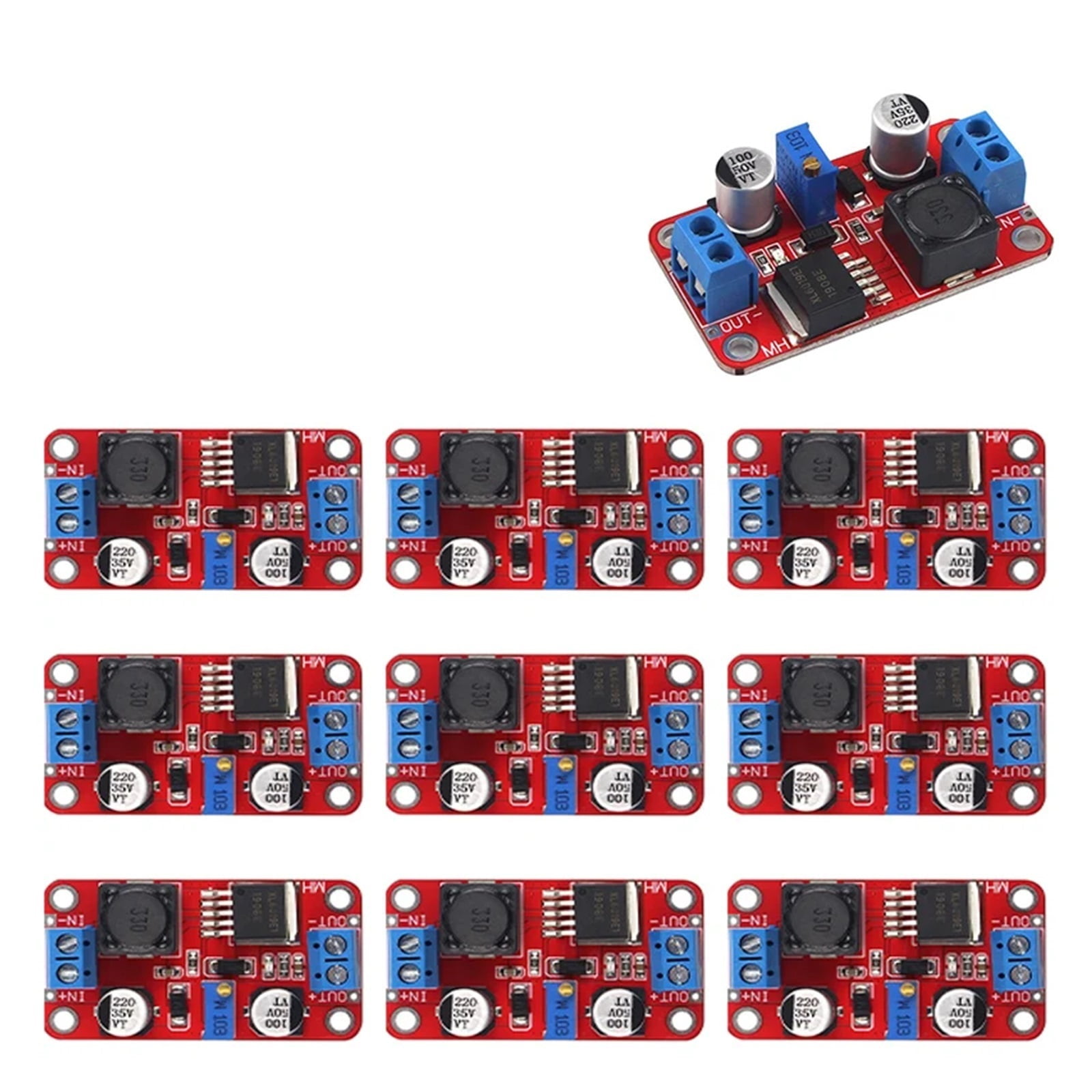 1-10PCS DC-DC Step Up Power Module DC-DC Boost Volt Converter ...