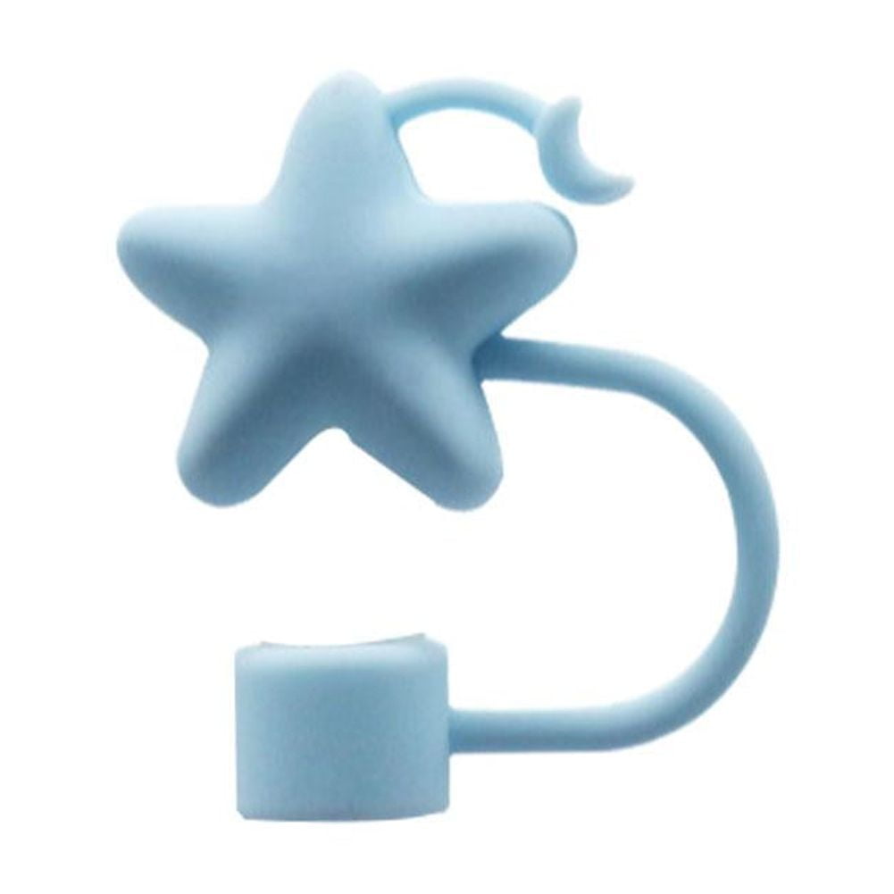 1-10PCS Mugs 3D Straw Topper Accessories,10mm Splashproof Straw Cover ...