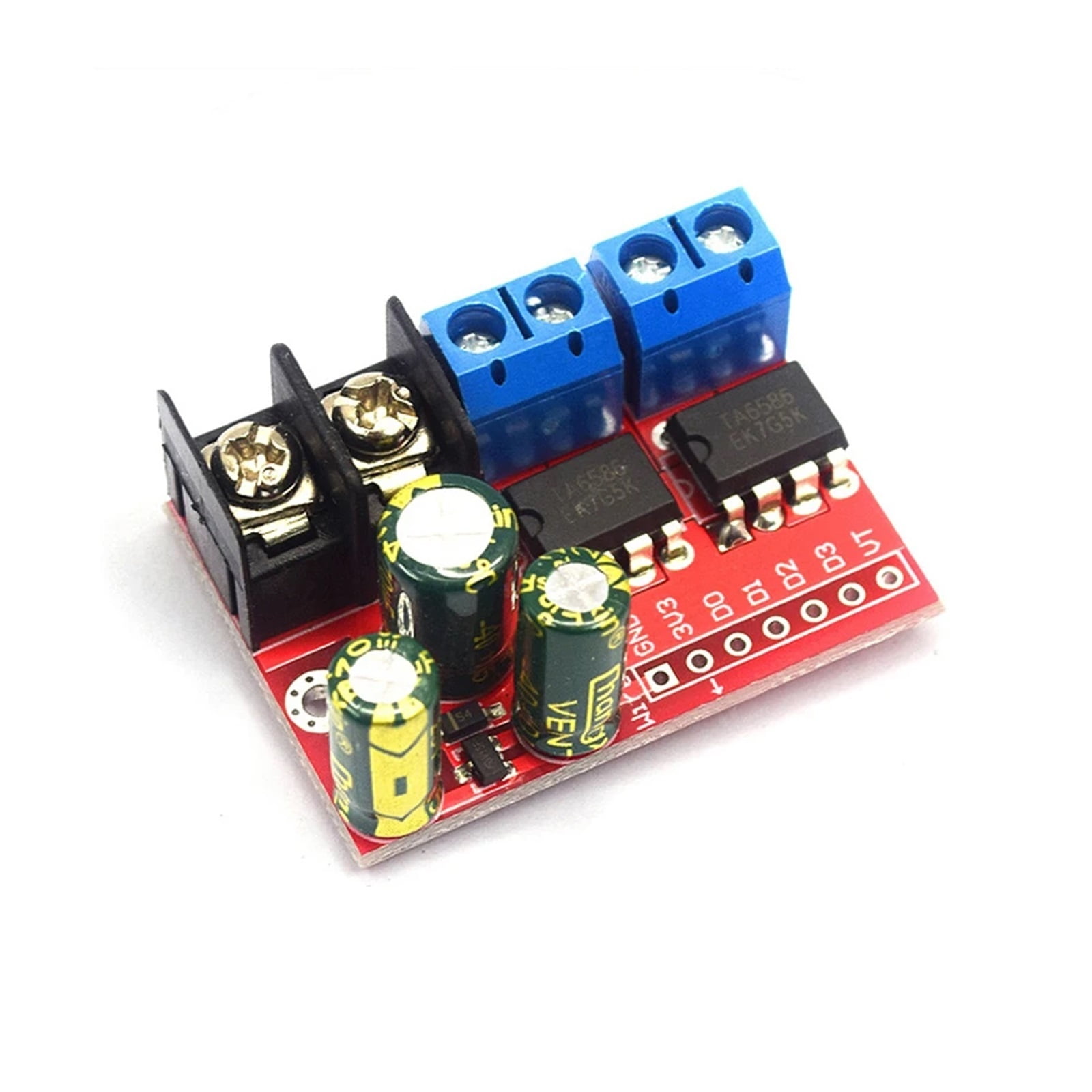 1-10Pcs H Bridge Remote Control 5A 3V-14V Dual DC Motor Drive Module ...