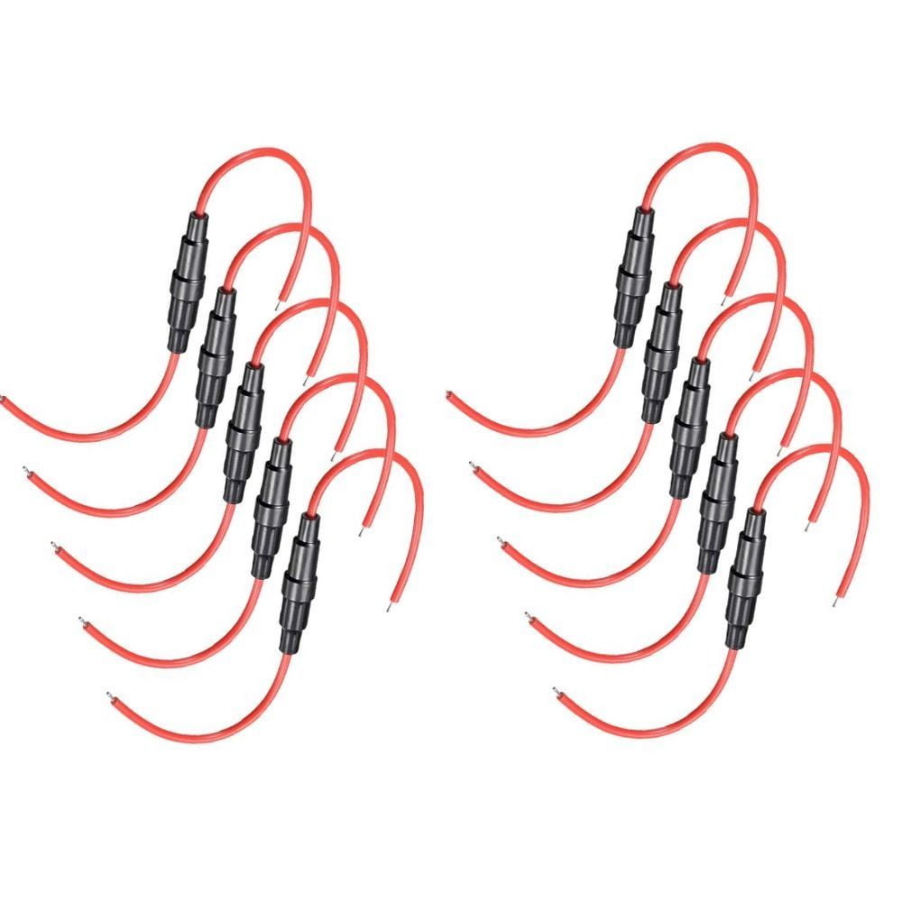 1/10Pcs Overload 5mm x 20mm Tube Fuse Protect Wiring Bending ...