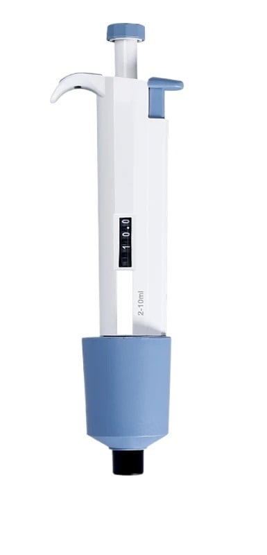 1-10ml Digital Adjustable Pipette Micropipette Pipettor Gun With 10ml ...