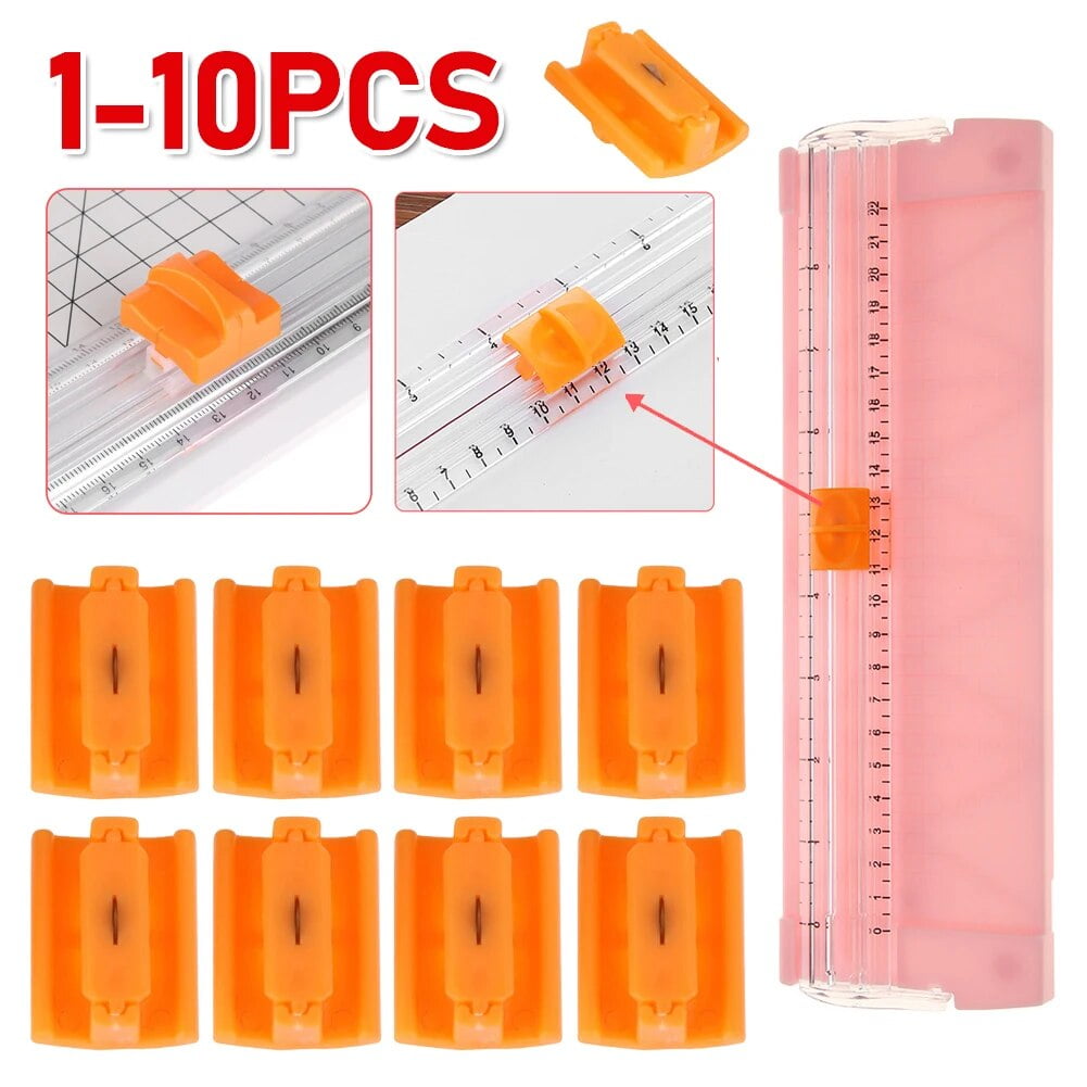 1-10pcs A5 Paper Cutting Replacement Blades Guillotine Paper Cutter ...