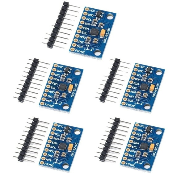 1-10pcs IIC I2C SPI MPU6500 MPU-6500 6-Axis Gyroscope Accelerometer ...