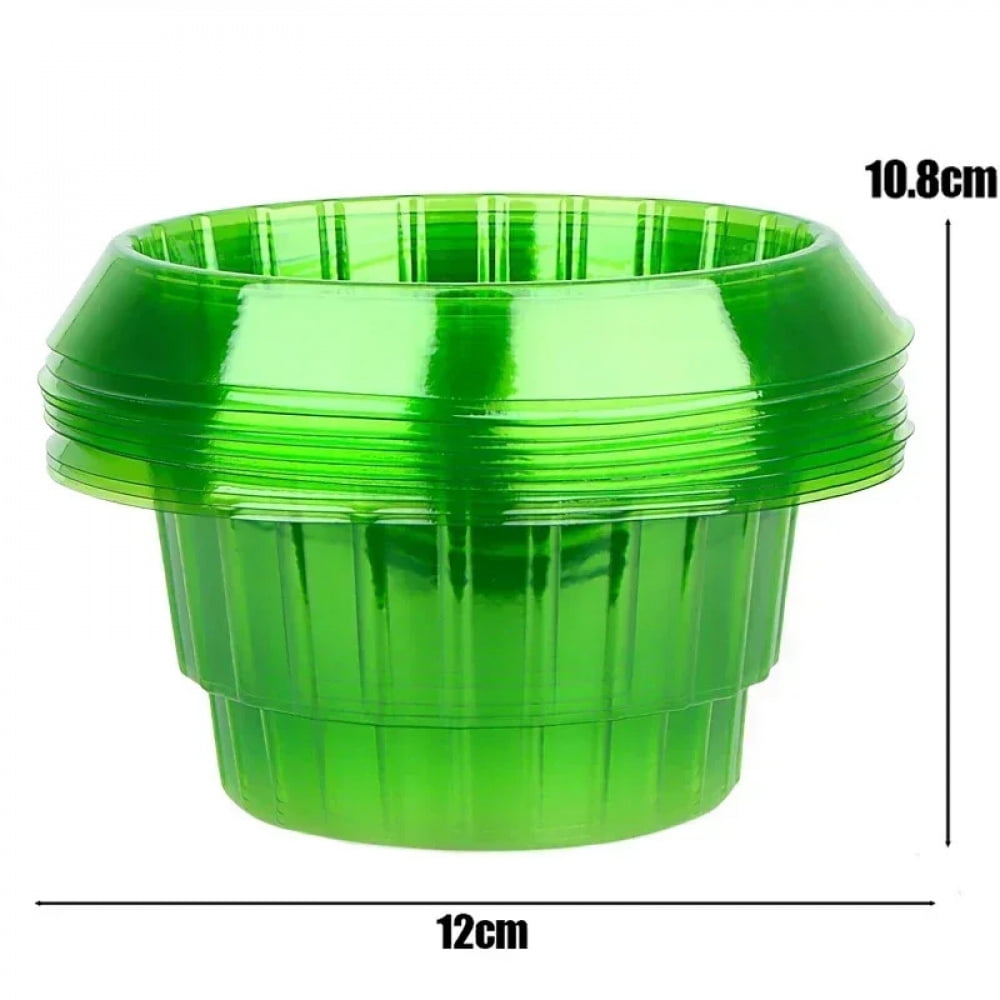 1/10pcs Slug Collars Snail Garden Cloches For Plant Vegetable Reusable ...