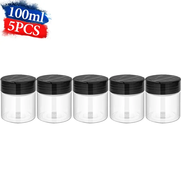 Plastic Spice Jars Shaker Lids