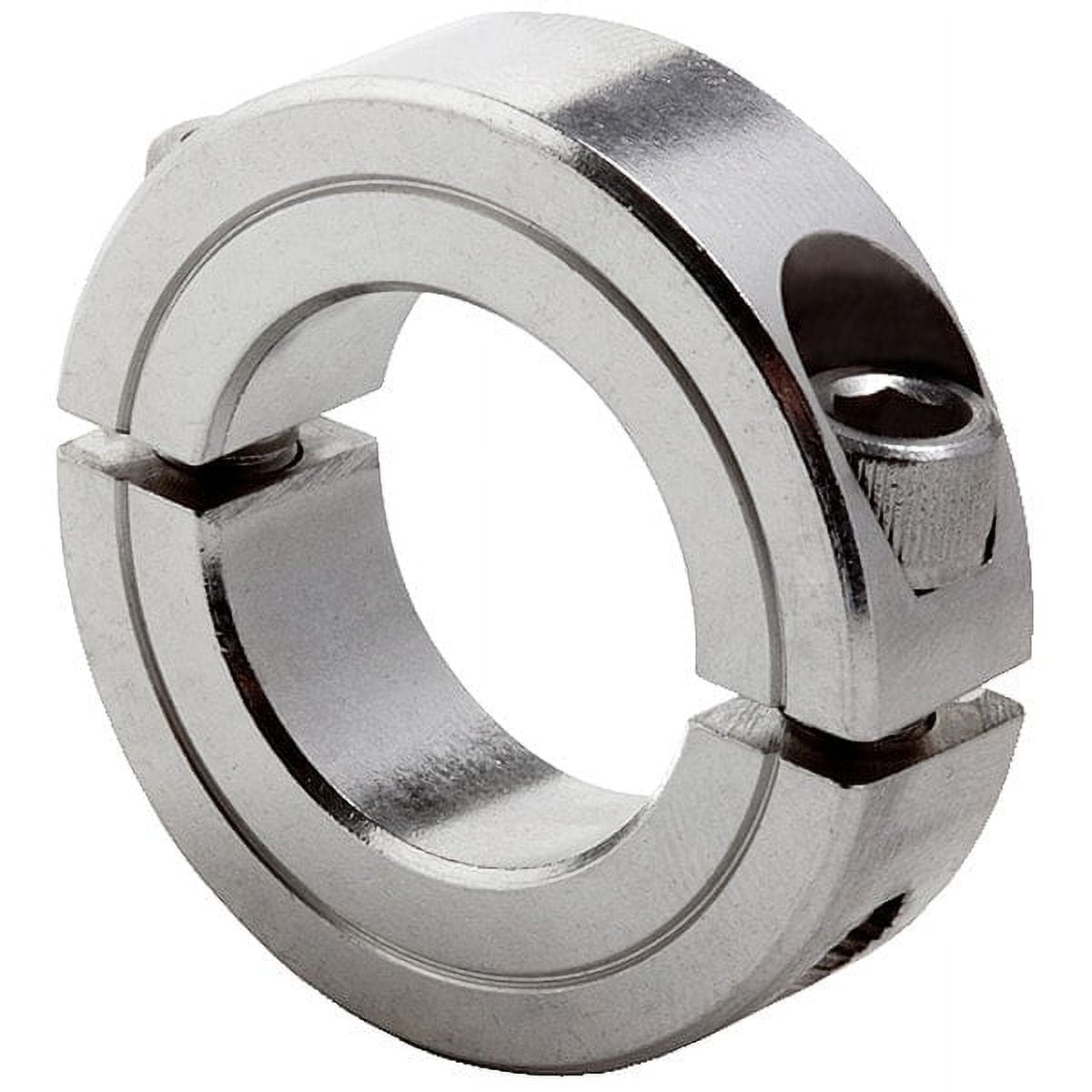 Climax Metal Products Shaft Collar,Clamp,2Pc,1-11/16 In,SS 2C-168-S ...