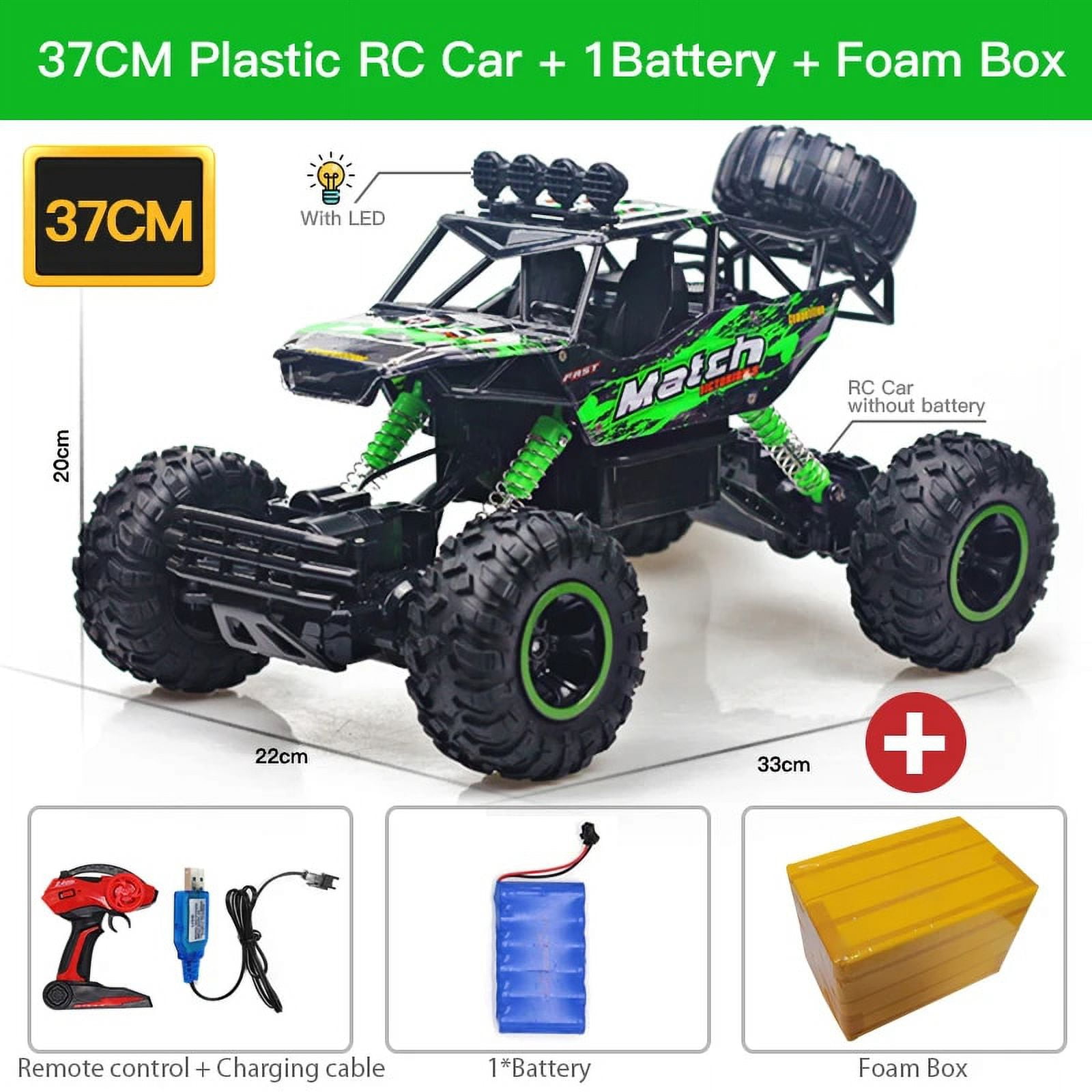 1:12 / 1:16 4WD RC Car With Led Lights 2.4G Radio Remote Control Cars ...
