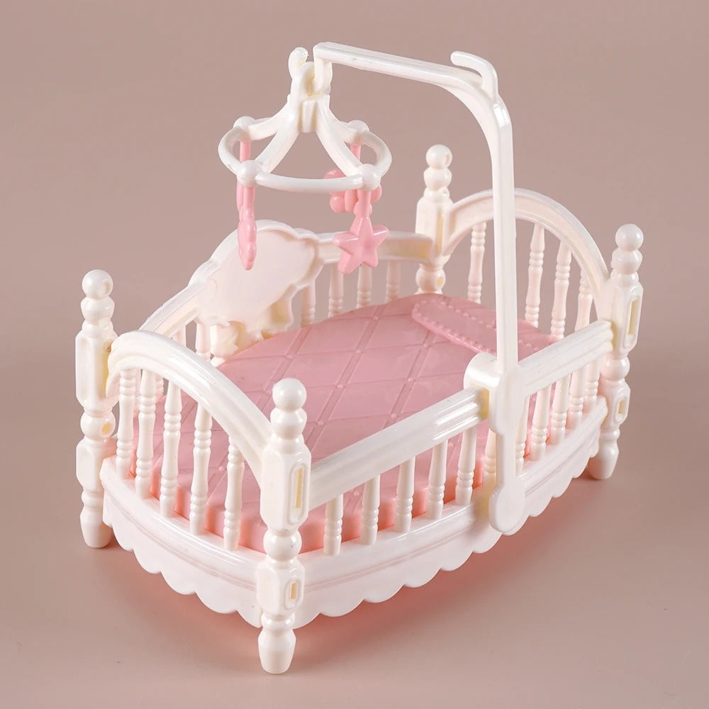 1:12 Dollhouse Ice Cream Truck Baby Bed Simulation Miniature Scene ...