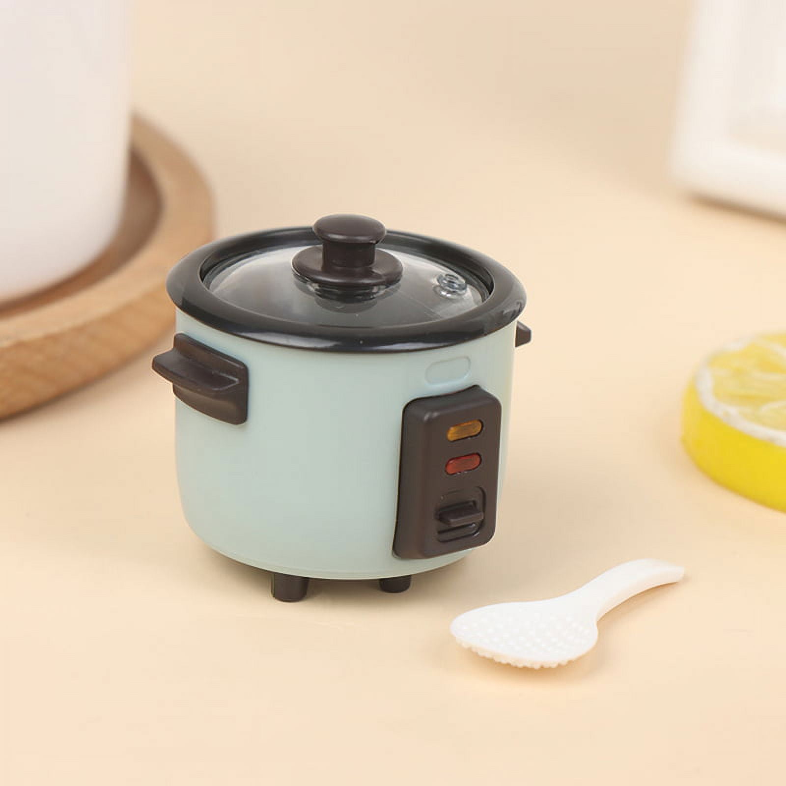1:12 Dollhouse Mini Rice Cooker W/ Rice Spoon Kitchen Kitchenware ...