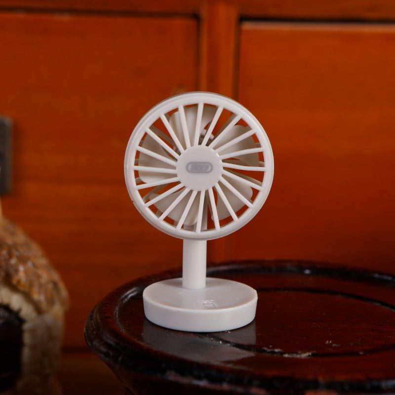 1/12 Dollhouse Simulation Mini Electric Fan Model Doll Home Decorate ...
