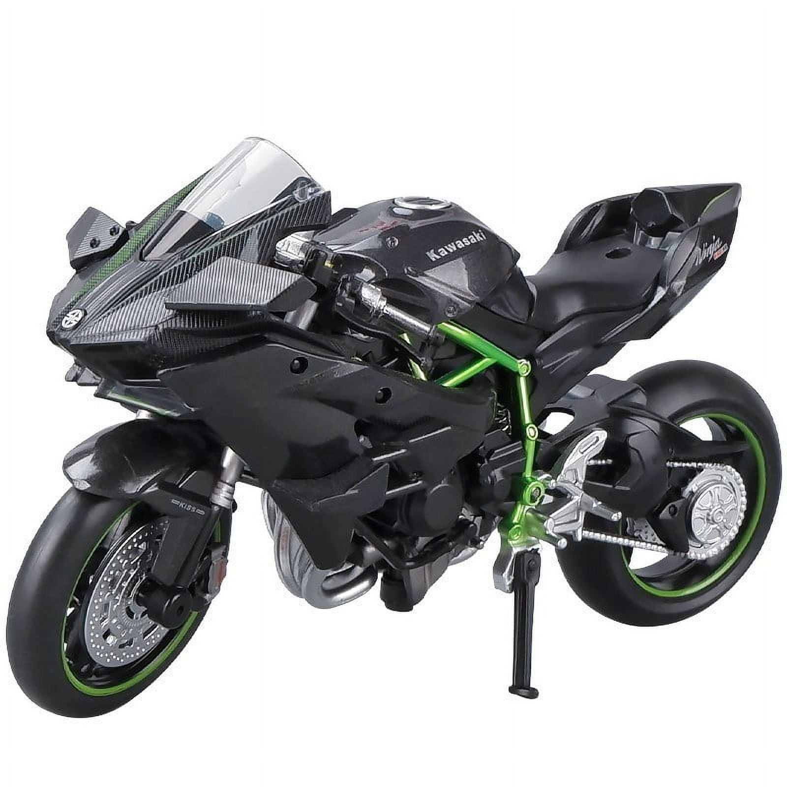 1/12 Kawasaki H2R Ninja Die Cast Motorcycle Model Toy Vehicle ...