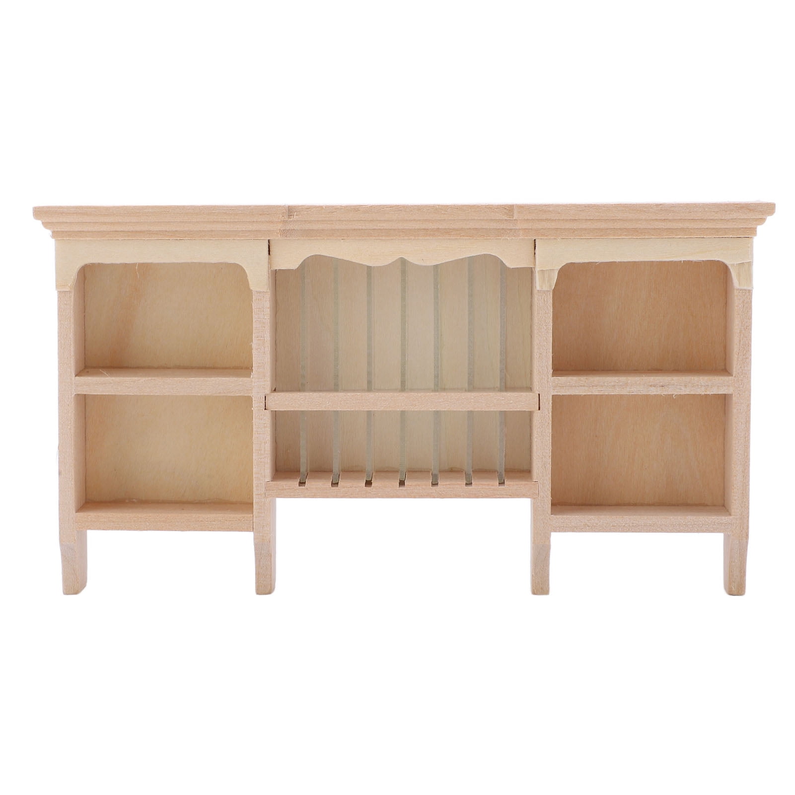 1:12 Mini Storage Cabinet Wall Mounted Hand Painted Doll Accessories ...