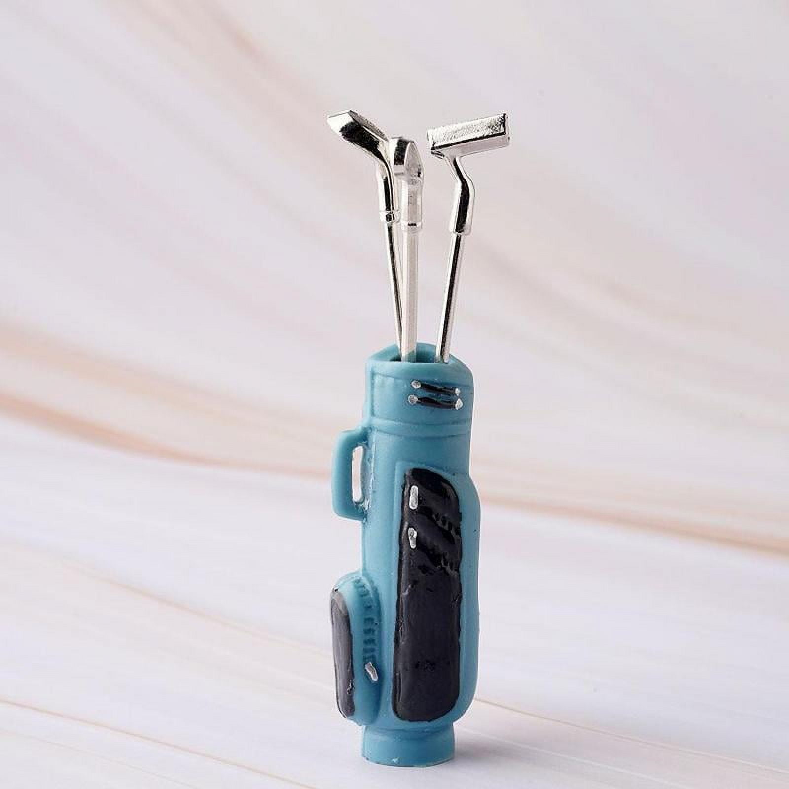 1:12 Miniature Accessories Mini Golf Bag 3 AA Set Full T0T0 W2I3 : Golf ...