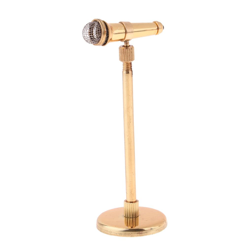 1/12 Miniature Adjustable Alloy Musical Collectibles With Support Stand ...