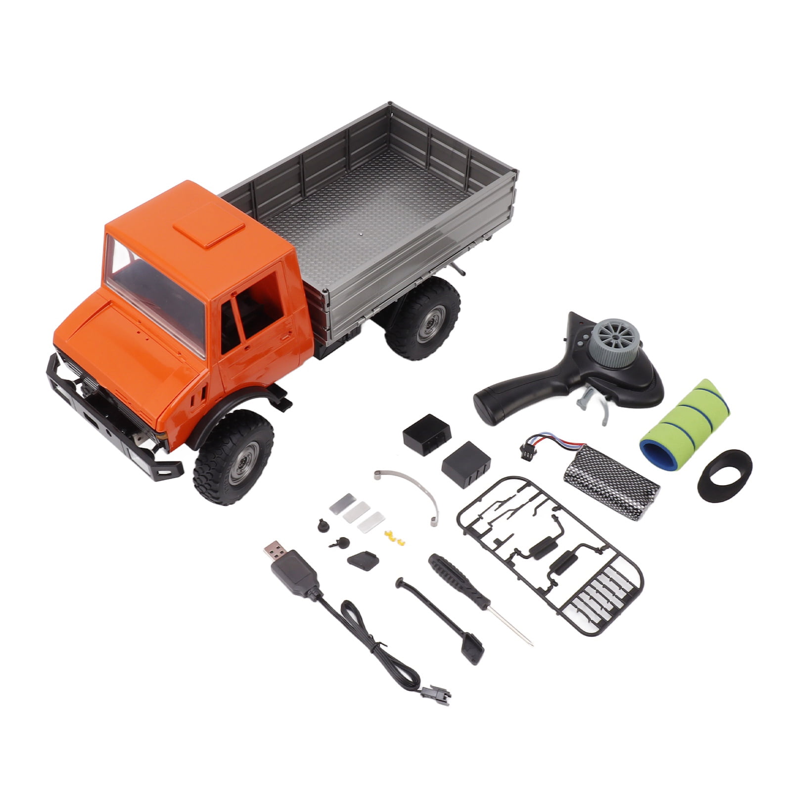 1:12 RC Military Truck Metal Structure Shock Absorbing Rubber Tire ...