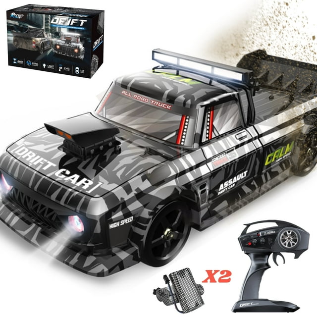 1:12 Remote Control Car Drift RC with Gyro for Adults, 2.4G 4WD 21MPH High Speed Drifting RC Car ...