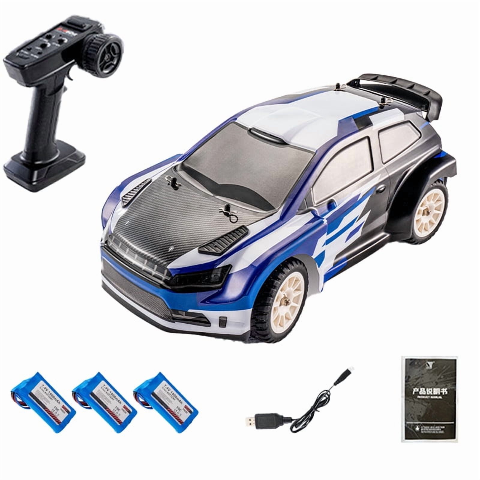 1:12 Scale 4WD Drift Rally Car, 2.4GHz High-Speed Remote Control Car ...