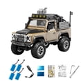 1/12 Scale 4WD RC Off-Road Rock Crawler, 2.4GHz Full Proportional ...