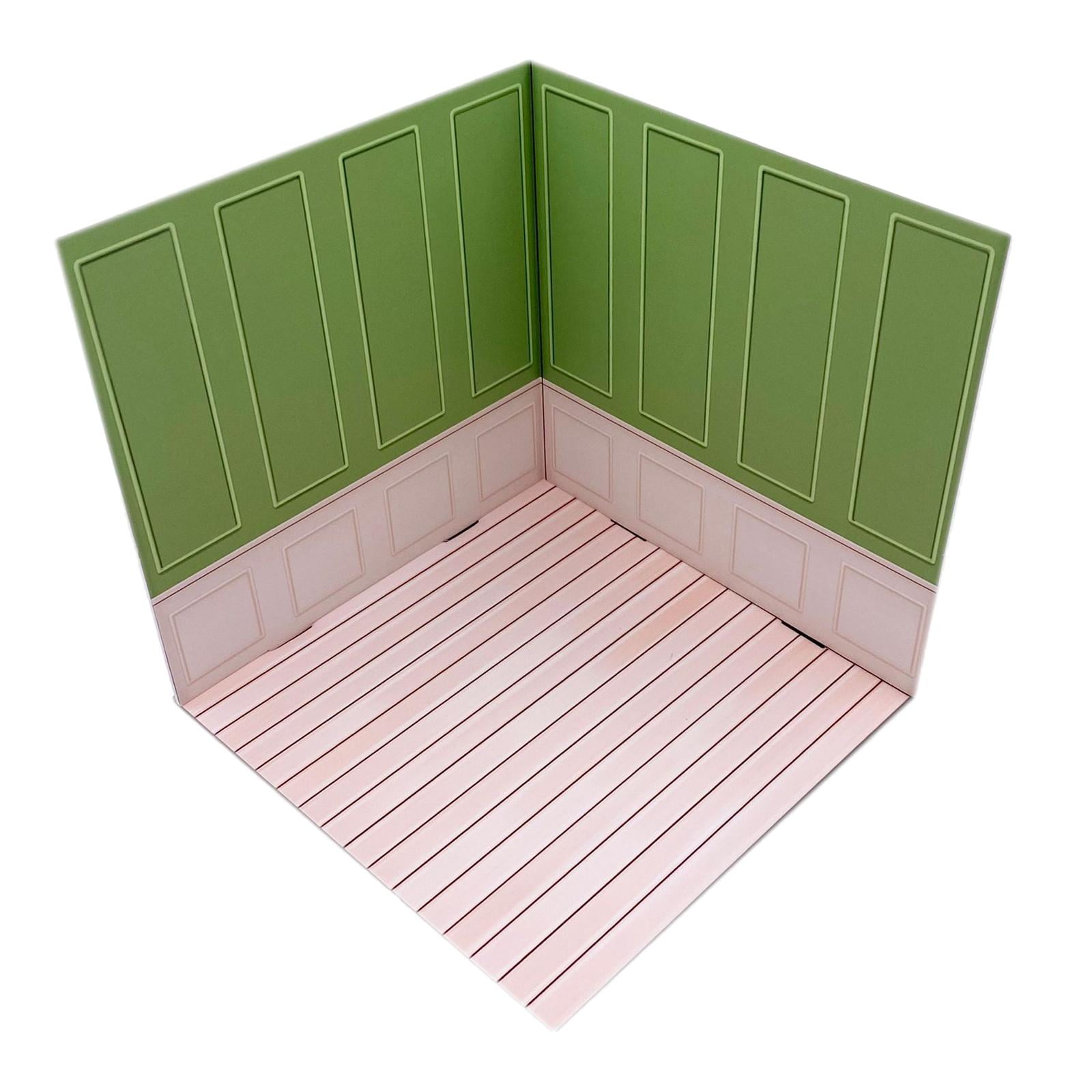 1/12 Scale Display Backdrop Organizer Decoration Background Storage ...