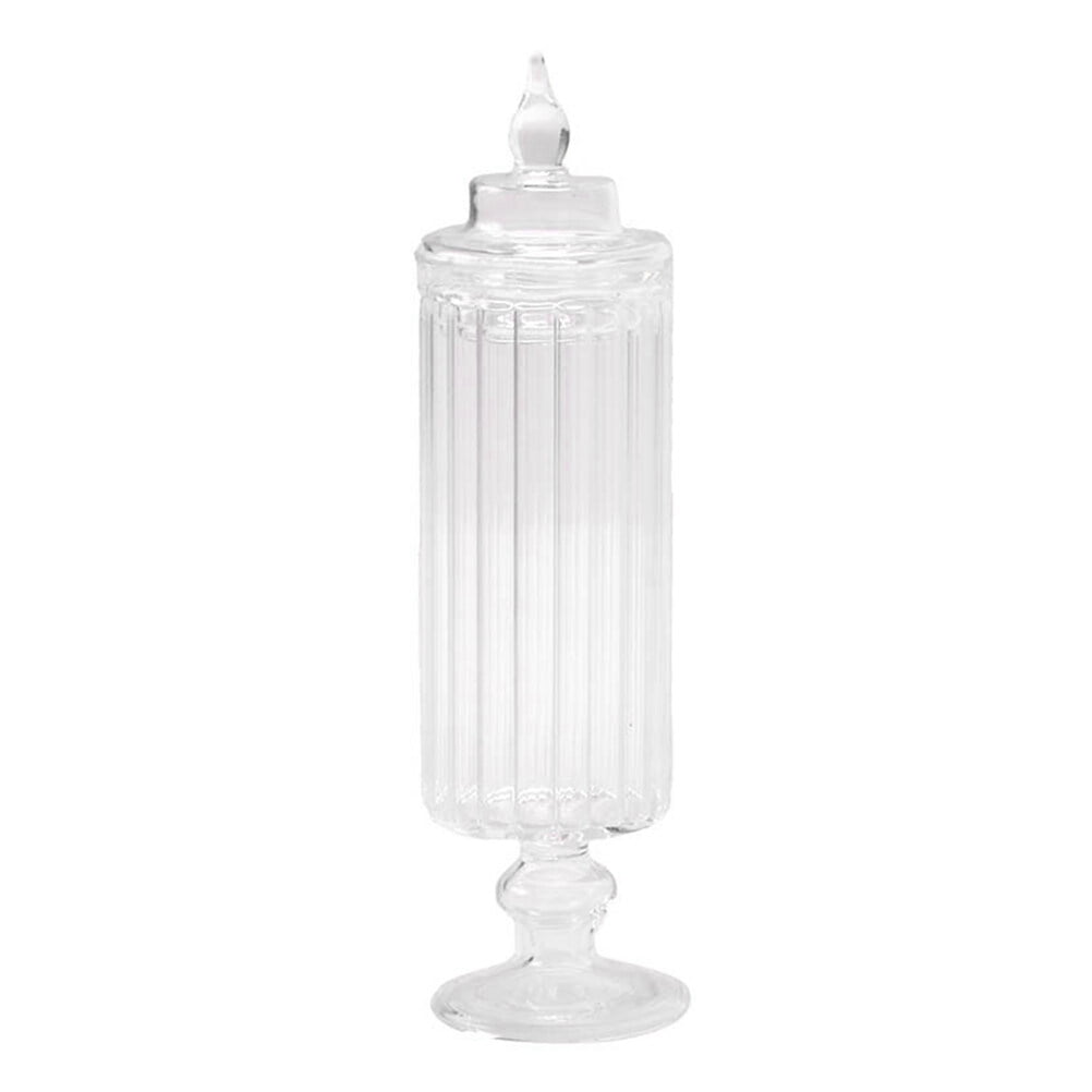 HOMEMAXS Miniature Glass Jar with Lid for Decoration Transparent Home ...