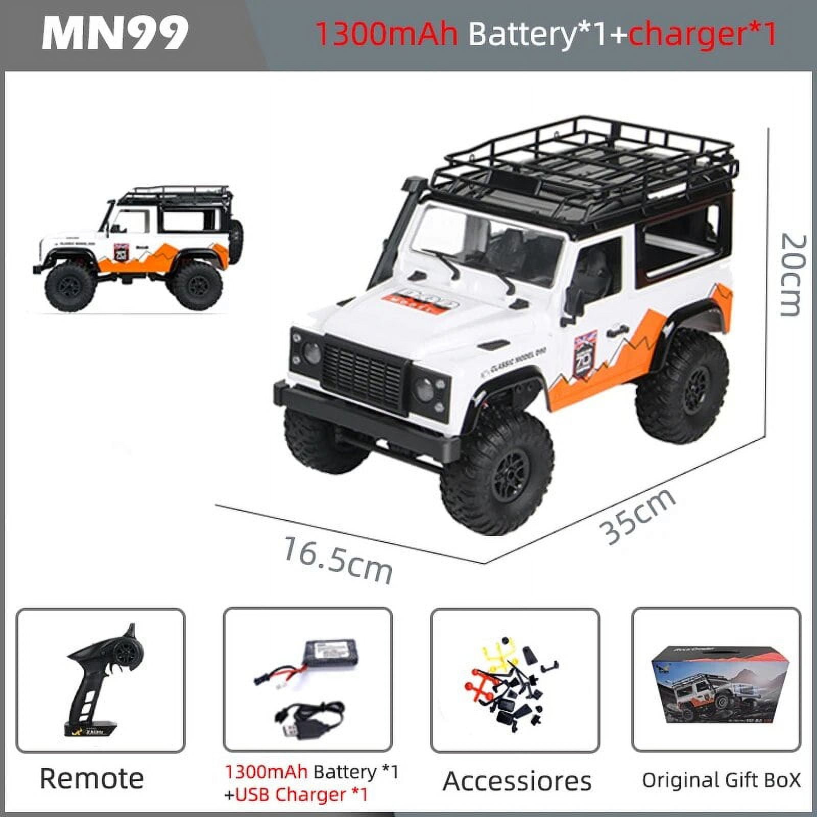 1:12 Scale MN Model RTR Version RC Car 2.4G 4WD MN99S MN99 RC Rock ...