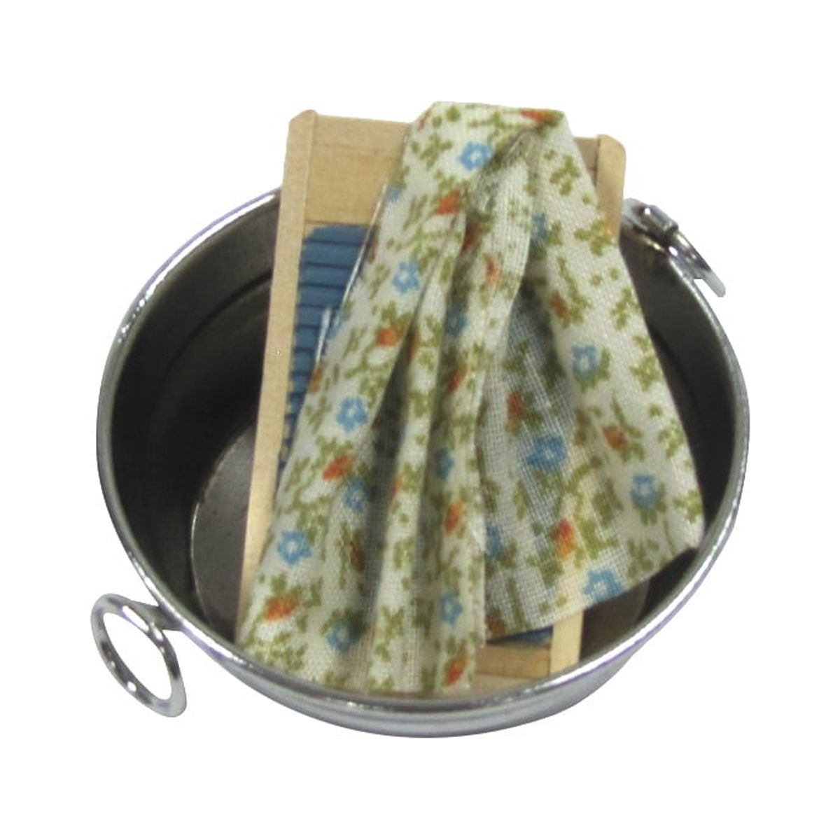 1:12 Scale Mini Wash Tub Dollhouse Accessory Miniature Laundry Basin ...