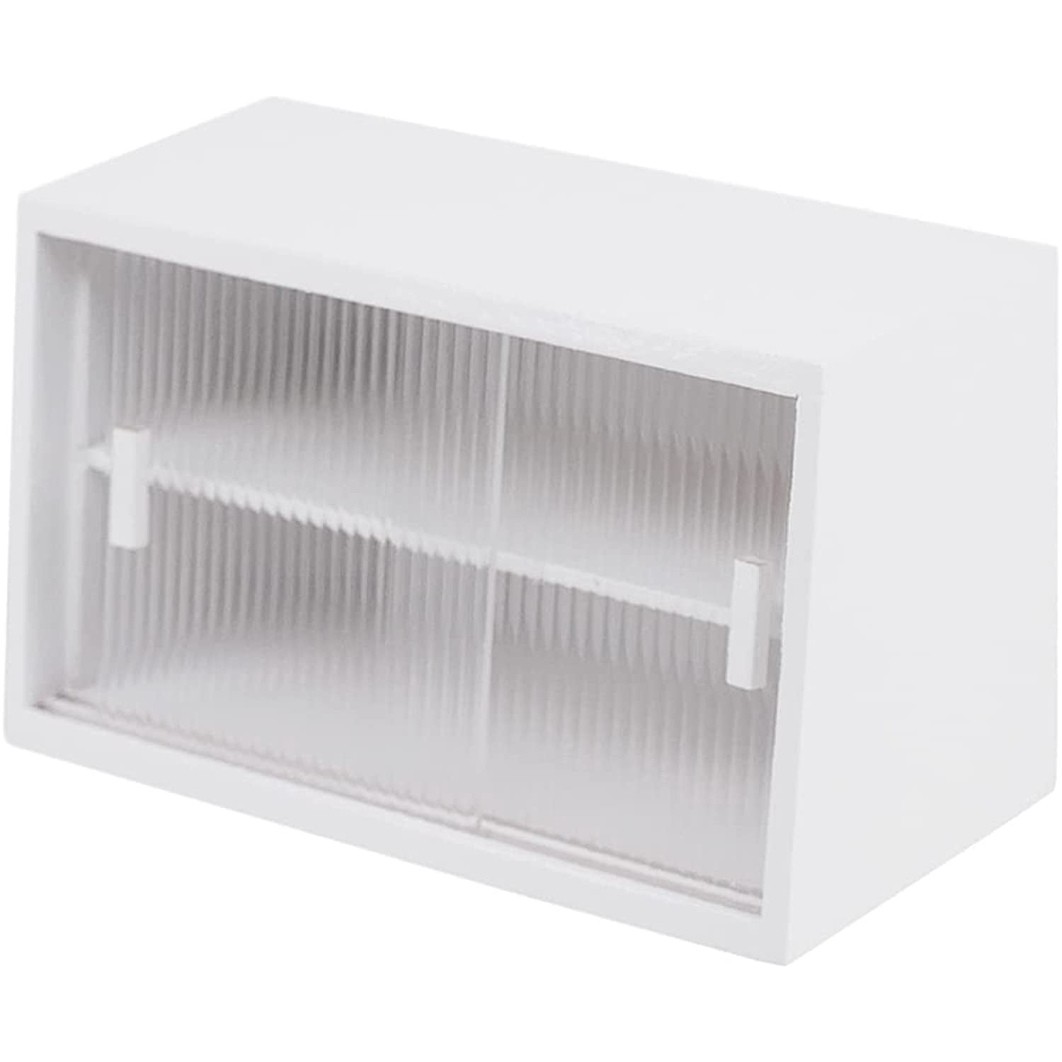 1/12 Scale Miniature Cabinet Mini Kitchen Upper Cabinet Wooden White ...
