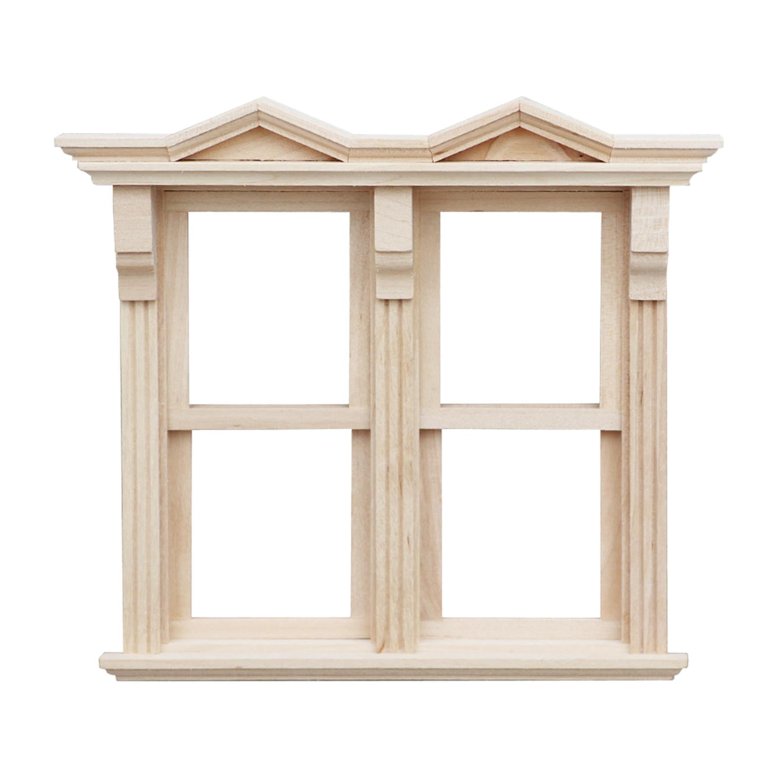 1:12 Scale Miniature Dollhouse Window Miniature Furniture Window for ...