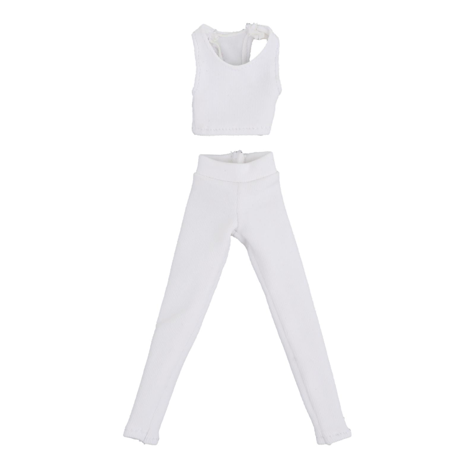 1/12 Scale Vest and Pants, Handmade Doll Clothes Costume for 6 inch ...